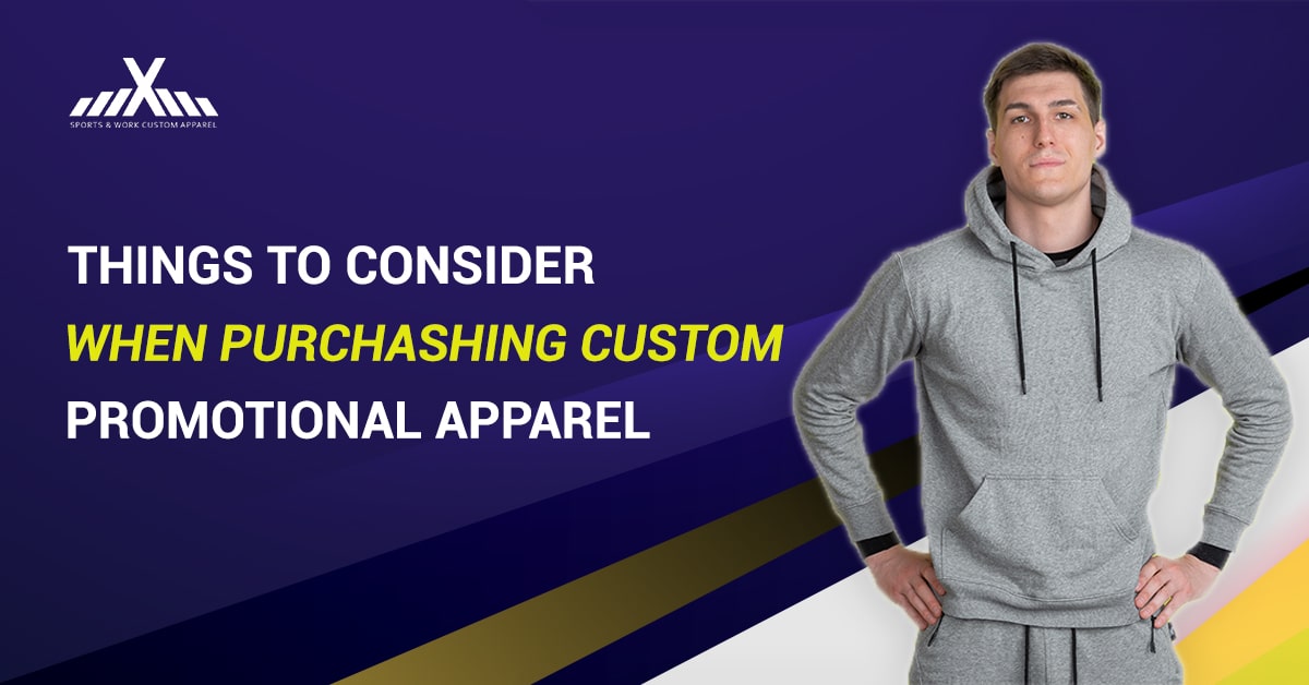 Things to Consider When Purchasing Custom Promotional Apparel